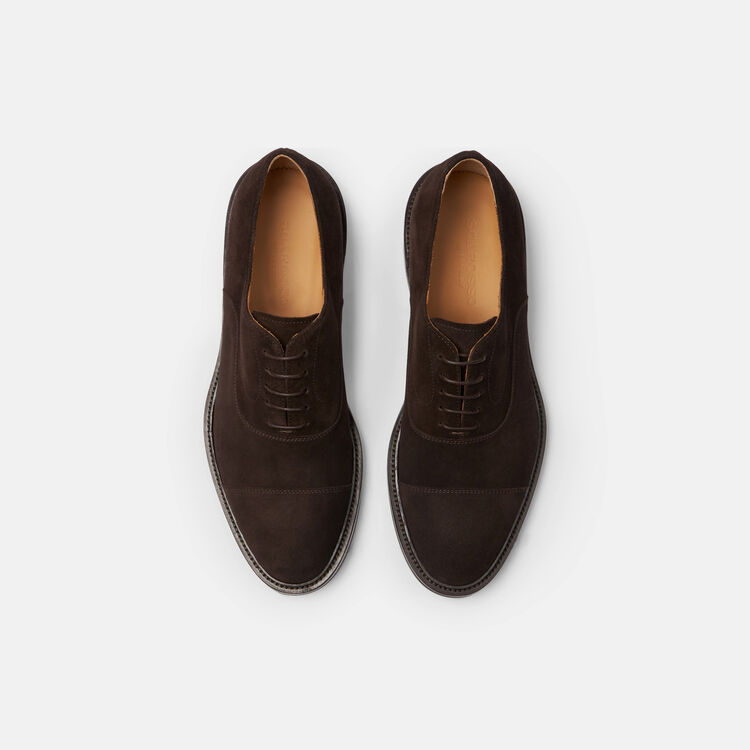 Jacob Brown Suede Oxfords for Men | Scarosso®