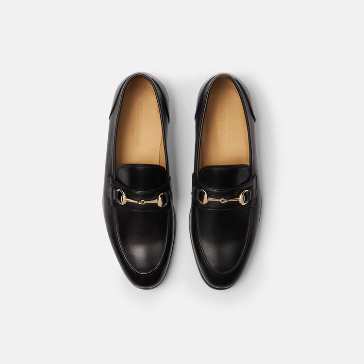 Alessandro Black Loafers for Men | Scarosso®