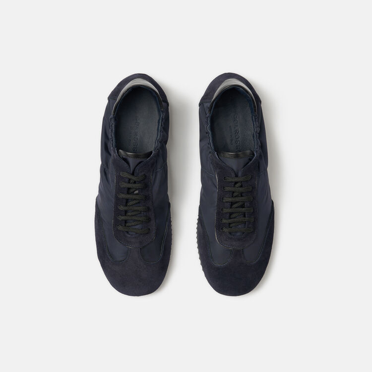 Riley Blue Nylon Sneakers for Women | Scarosso®