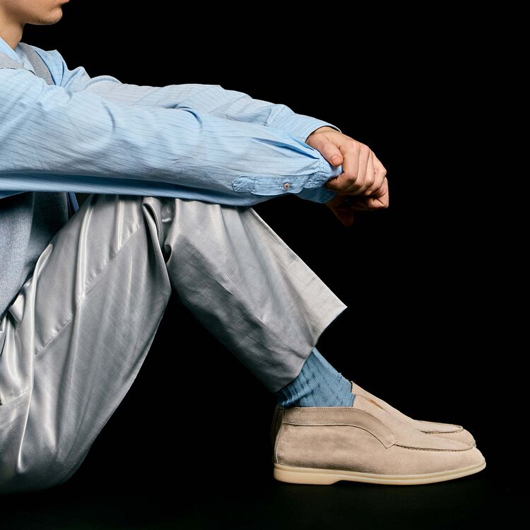 Leonardo Sand Suede Boots for Men | Scarosso®