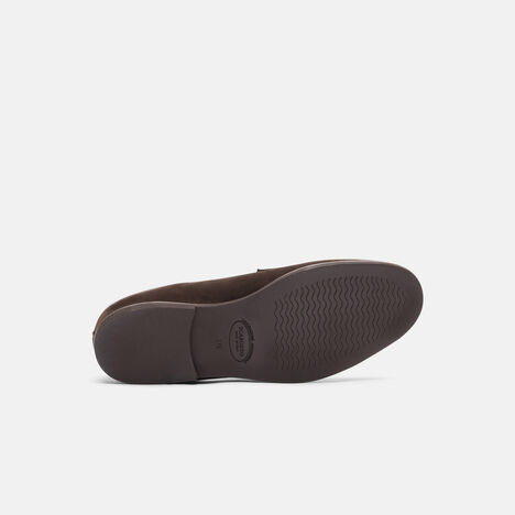 Monica Brown Suede Loafers for Women | Scarosso®