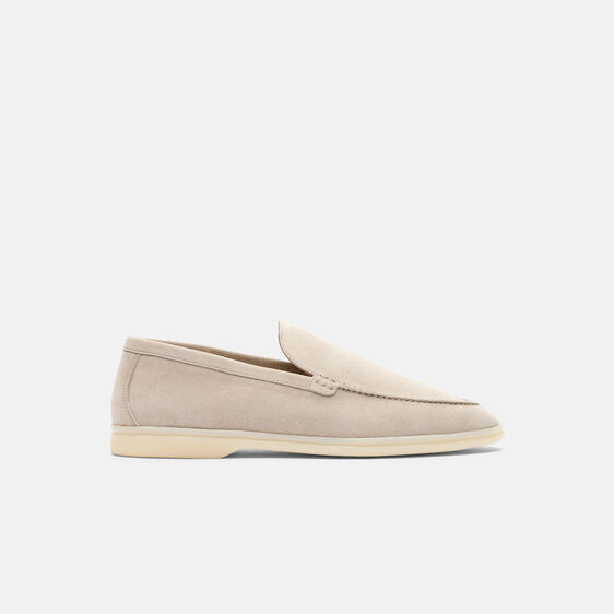 Ludovico Sand Suede Loafers for Men | Scarosso®