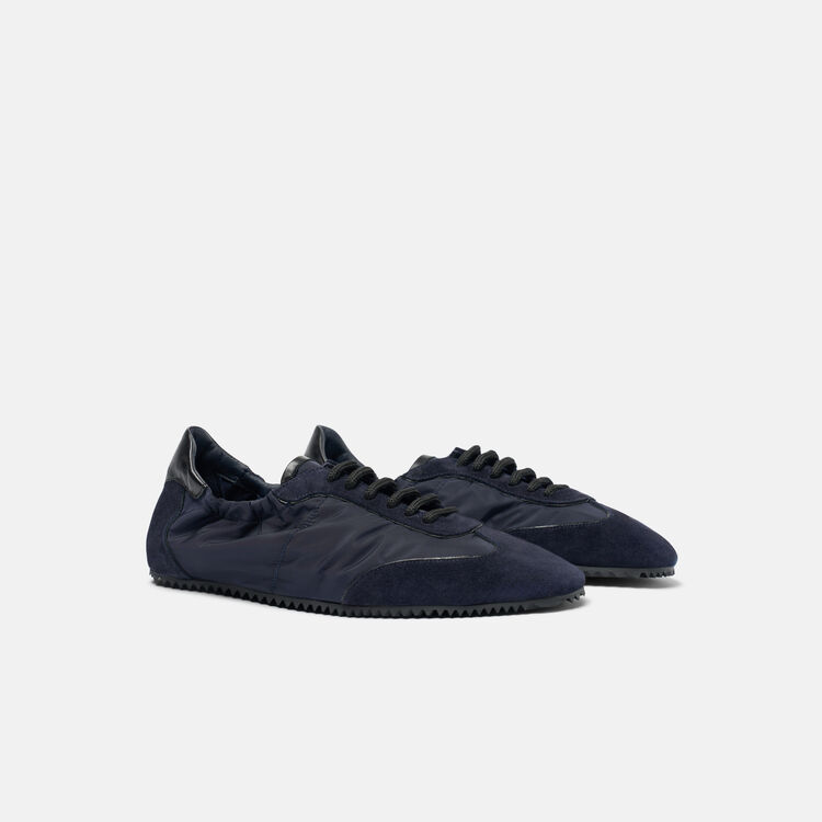 Riley Blue Nylon Sneakers for Women | Scarosso®
