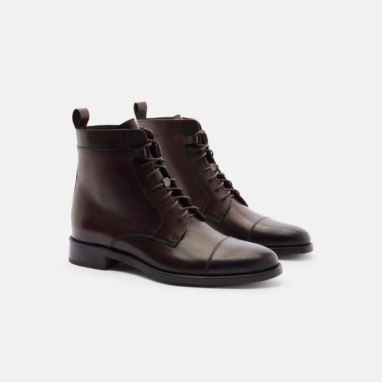 Totò Ebony Boots for Men | Scarosso®