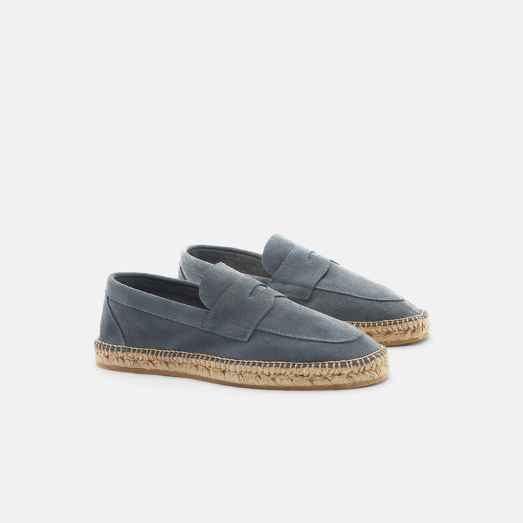 Diego Grey Suede Espadrilles for Men | Scarosso®