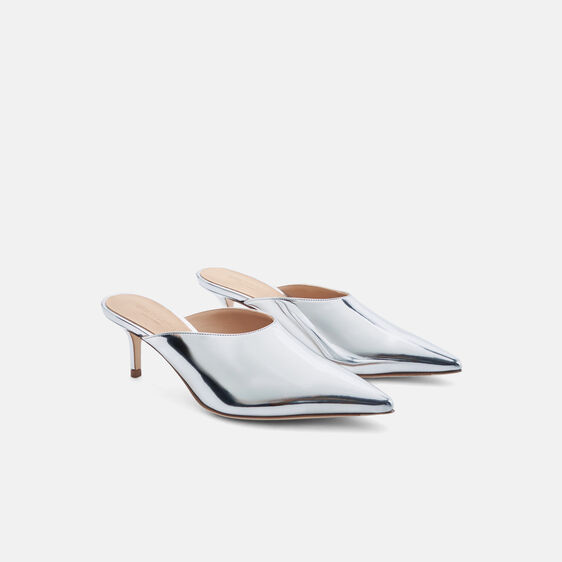 Laura Silver Flat Shoes for Women | Scarosso®